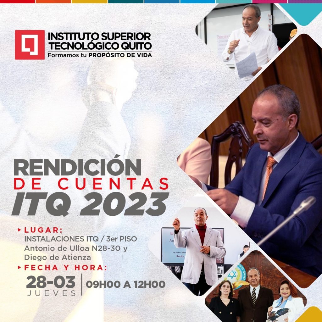 Invitación Rendición de cuentas 2023 - ITQ